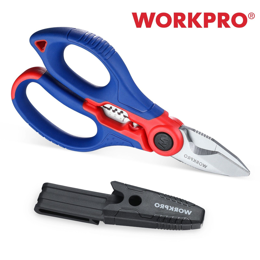 WORKPRO Ножницы строительные Прямые купить на OZON по низкой цене (2088822961)
