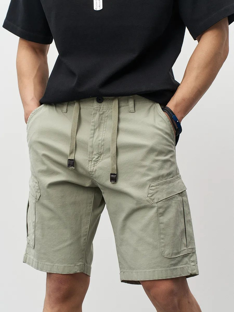 Шорты Мужской Bronks Повседневный светло-зеленый, зеленый, размер 48 ...