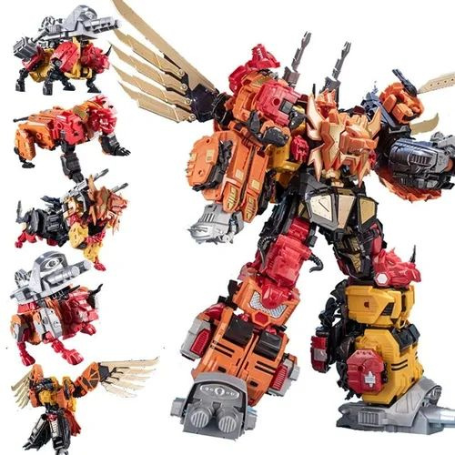 NO BOX трансформер Серия "5 в 1"/ predaking /Игрушечный робот ...