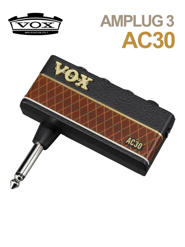 Vox amPlug 3 Series AC30 Профессиональный гитарный усилитель для ...