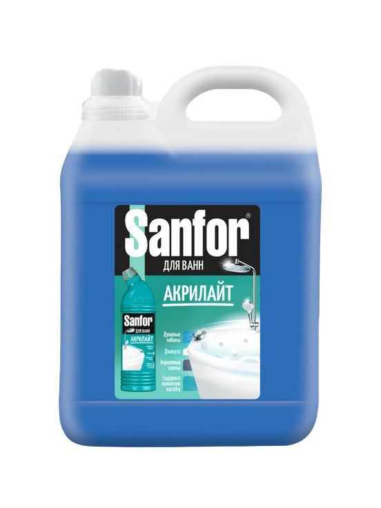 чистящее Средство для ванн Sanfor Акрилайт купить на OZON по низкой цене (2508089257)