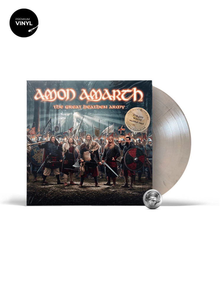 Виниловая пластинка Amon Amarth - The Great Heathen Army (coloured) (1LP) 2022 Metal Blade Fur ...