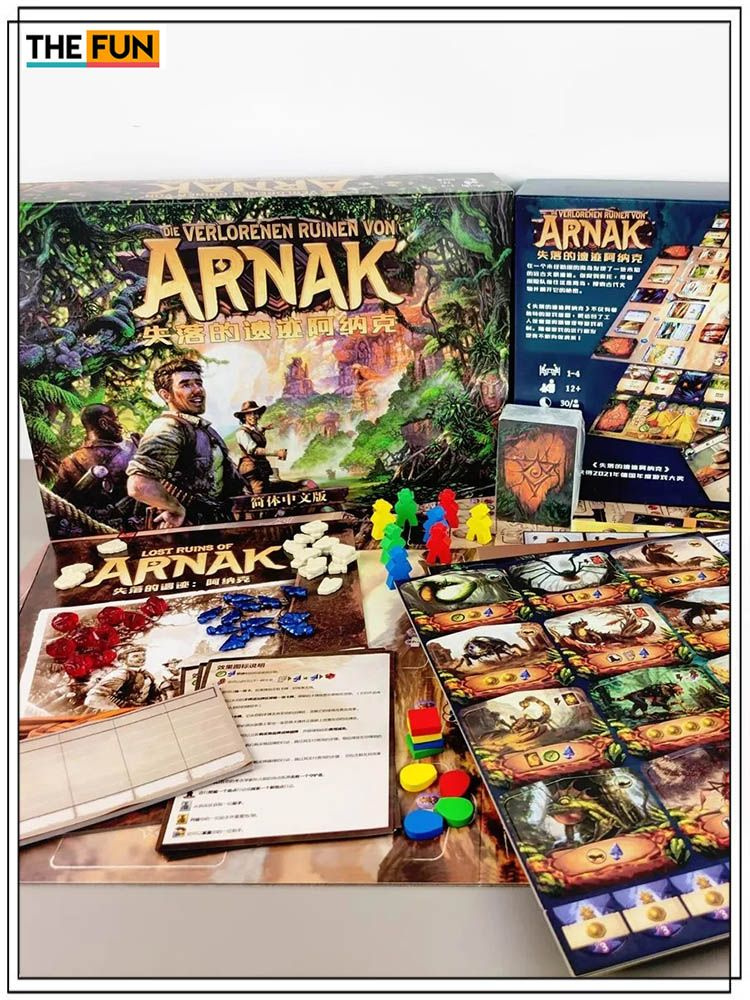 Настольная Карточная Игра Настольная Lost Ruins of Arnak Игра ...