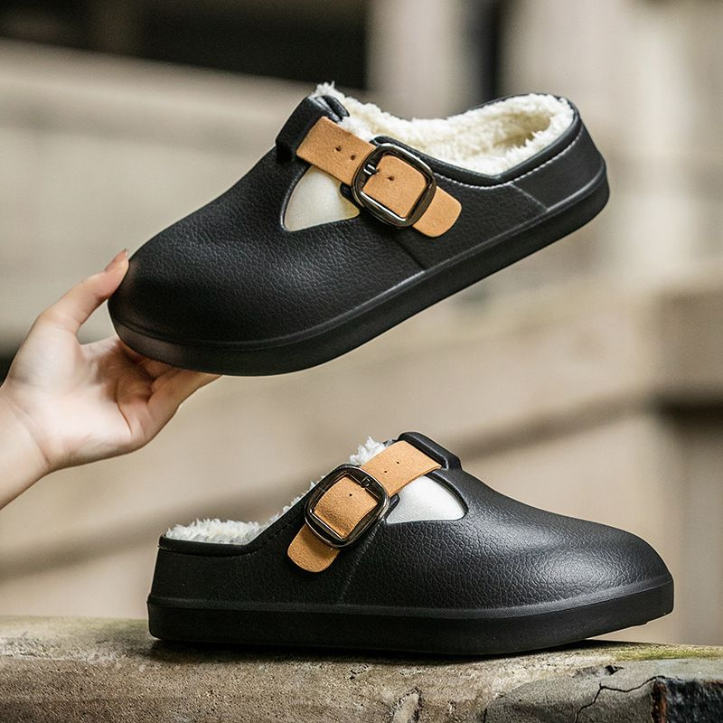 Шлепанцы Мужской MOOCIE, размер 39 EVA Низкая модель Пряжка Китай Бахрома Зима купить c ...