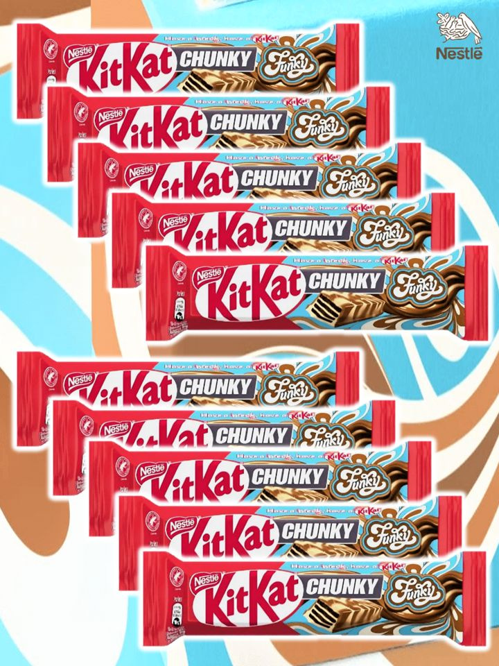 Батончик KitKat Chunky FUNKY / Кит Кат Чанки Фанки , 40 г* 10 шт купить ...