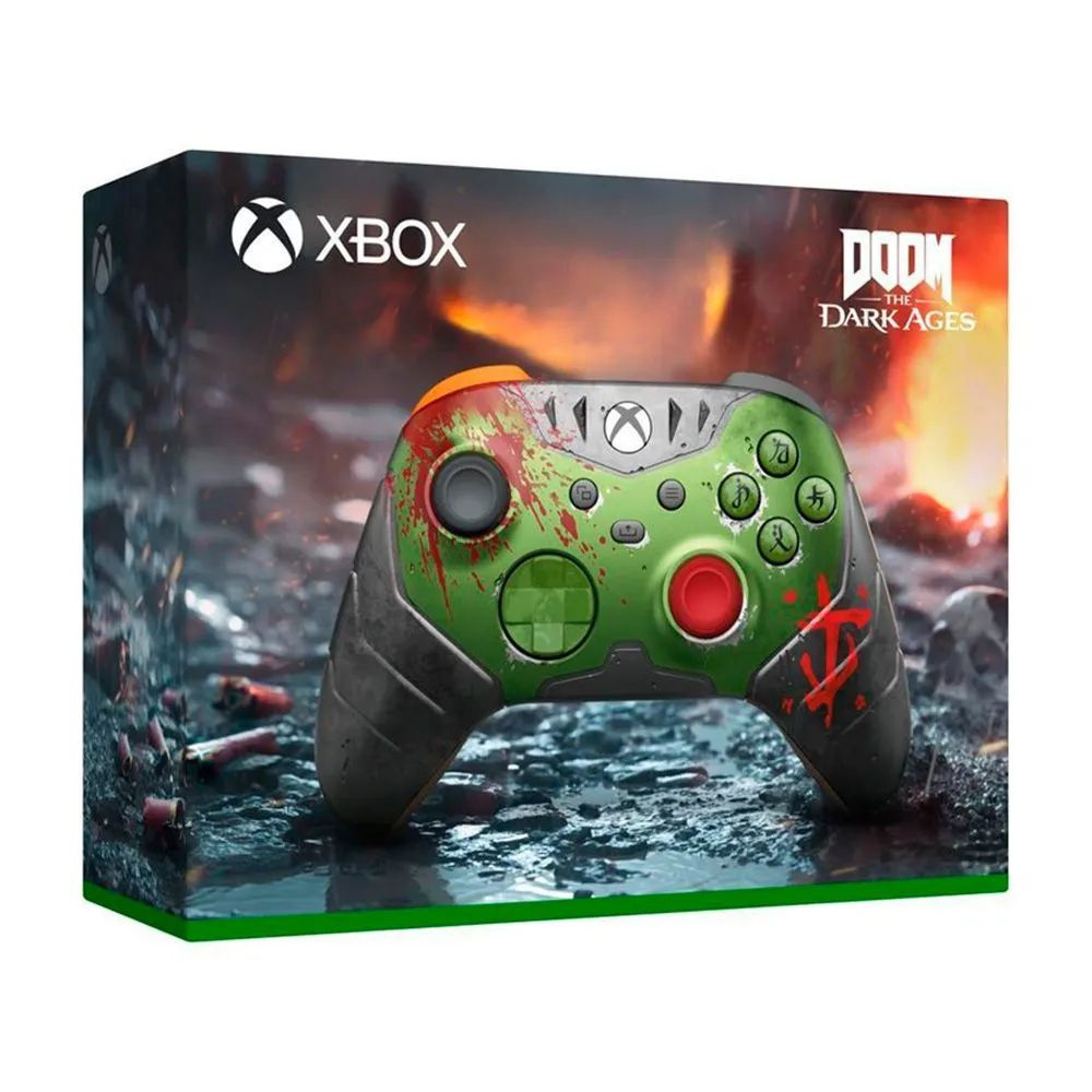 геймпад-Xbox Wireless Controller DOOM The Dark Ages Limited Edition ...