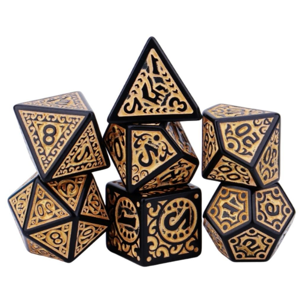 7 шт. Цветные акриловые кубики D4, D12, D20 для семейных игр и обучения детей, Благодарность ...