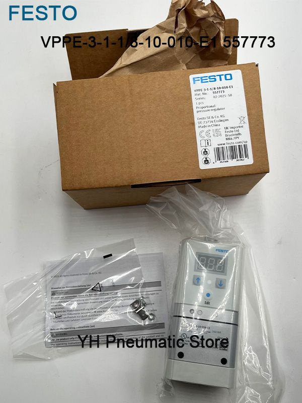 FESTO VPPE-3-1-1/8-10-010-E1 557773 Пропорциональный клапан давления ...