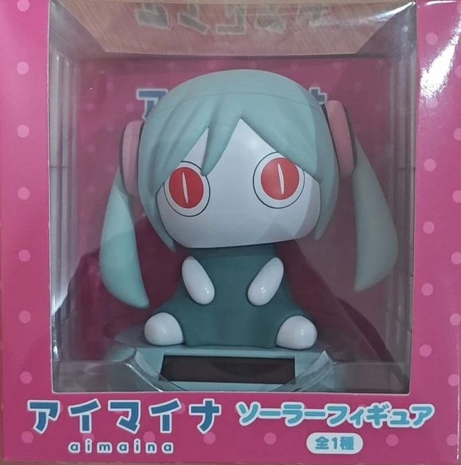 fukuya Аниме Фигура/MIKU P Aimaina aimai Chan Solar-powered swinging ...
