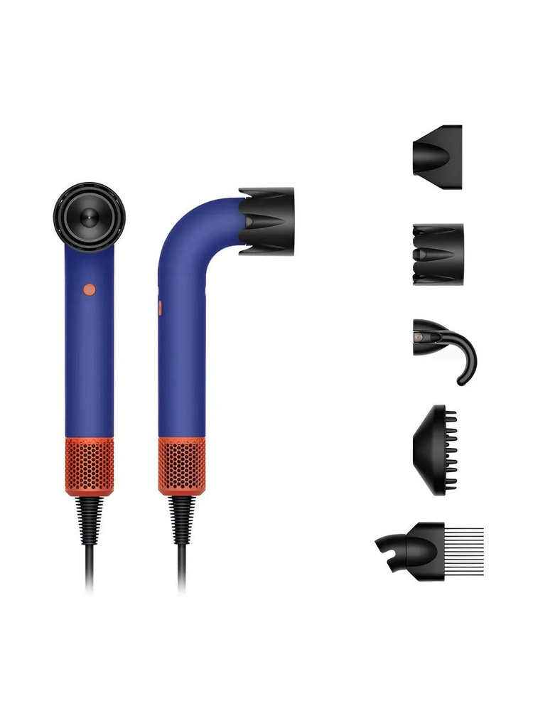 Фен Dyson Supersonic HD18 R Pro, Vinca Blue/Topaz Orange купить на OZON по низкой цене (3078208703)