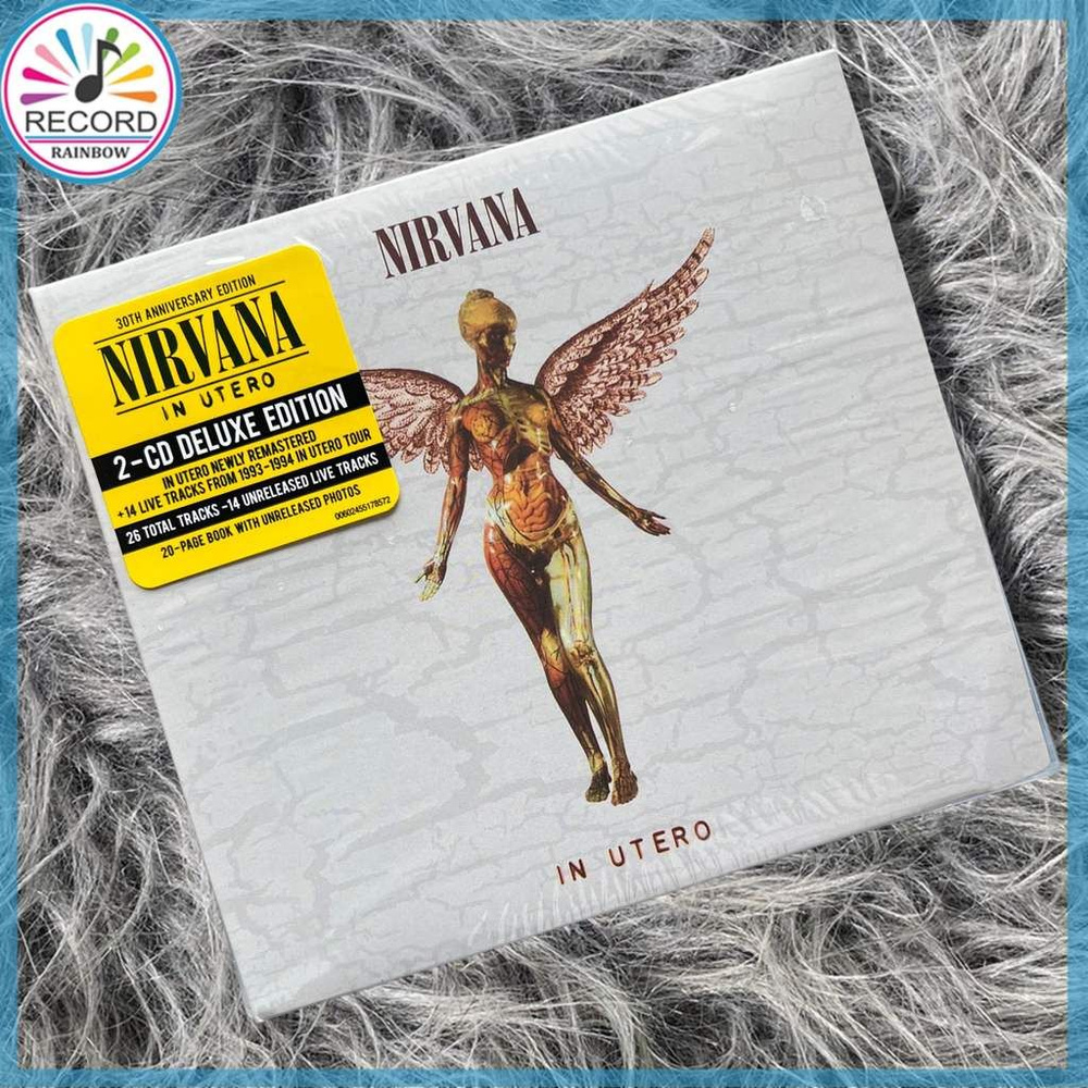 CD Nirvana In Utero Deluxe Edition 2CD Совершенно новый Запечатанный ...