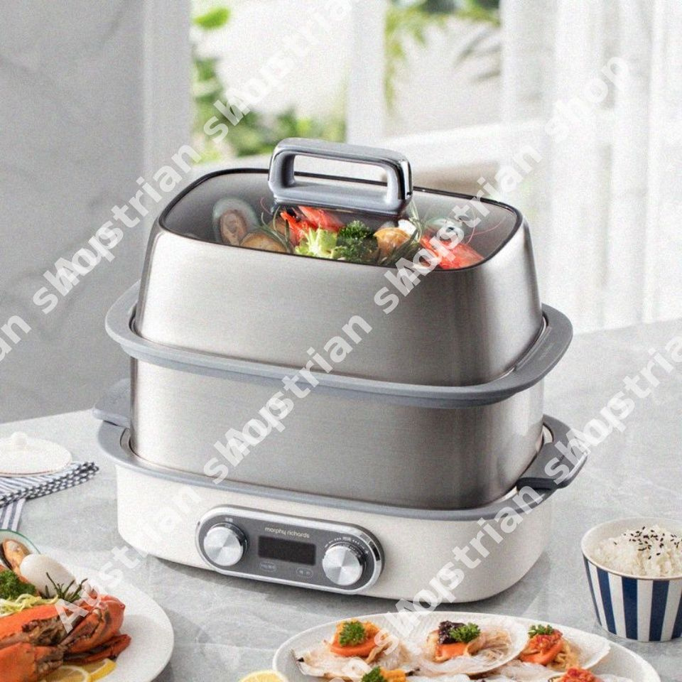 Morphy Richards Пароварка электрическая XVL39B, белый купить на OZON по ...