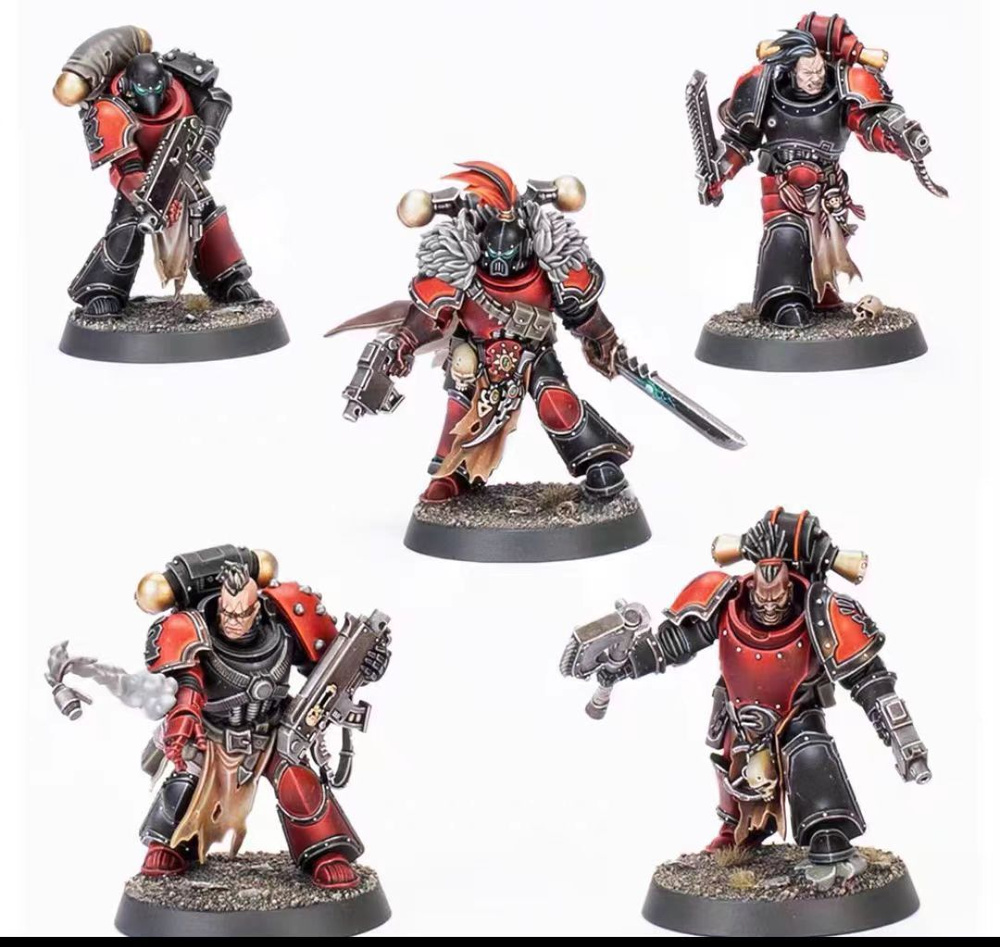 Red Corsairs Raiders / Вархаммер 40к смола AOS Warhammer 40000 ...