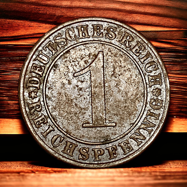 Монета Германия 1 рейхспфеннинг 1936 года, А. Колосья купить на OZON по низкой цене (3007234336)