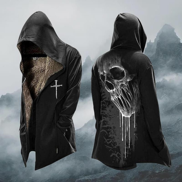 Плащ Мужской LIT MID черно-серый Длинный лацканы Значки, размер 56 Полиэстер Китай Другое ...