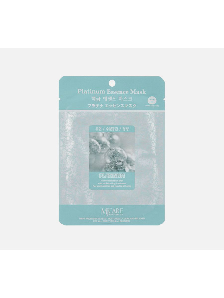 Маска тканевая для лица MIJIN CARE Facial mask with Platinum купить на ...
