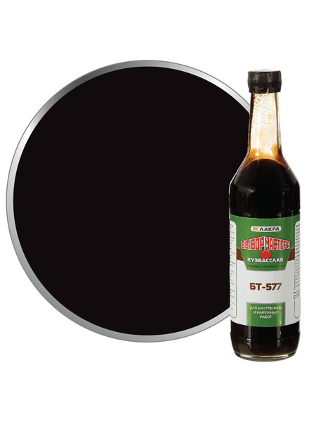 Кузбасслак Выбор Мастера БТ-577 цвет черный 0.5 л купить на OZON по низкой цене (3006508144)