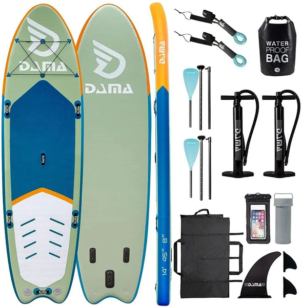 Надувная SUP-доска 426x114x20 см premium DAMA Fresh Water FAMILY для ...