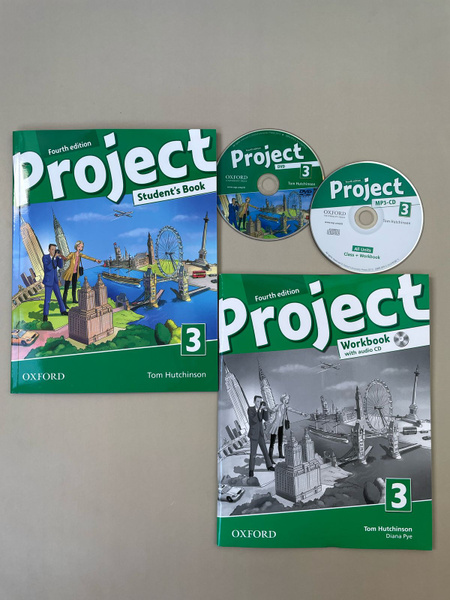Project 3 (Fourth Edition) Комплект-Учебник+Рабочая Тетрадь+Диск ...