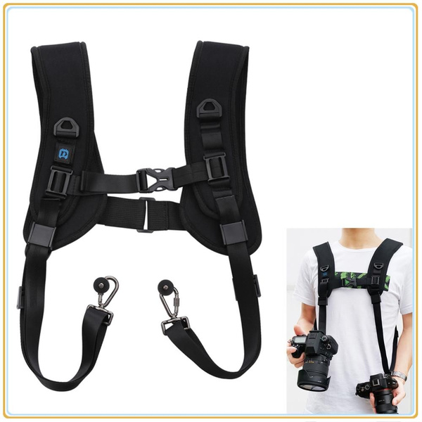 Dual Camera Strap, Удобный и Долговечный, для Фотографов купить на OZON ...