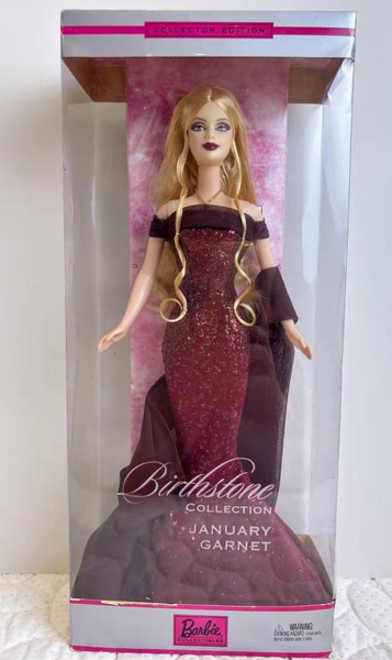 Barbie,Birthstone Collection January Garnett 2002 Collector Edition ...