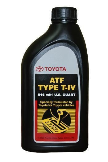 Масло трансмиссионное TOYOTA/LEXUS 0888681896 Toyota ATF TYPE-T4, 1 л ...