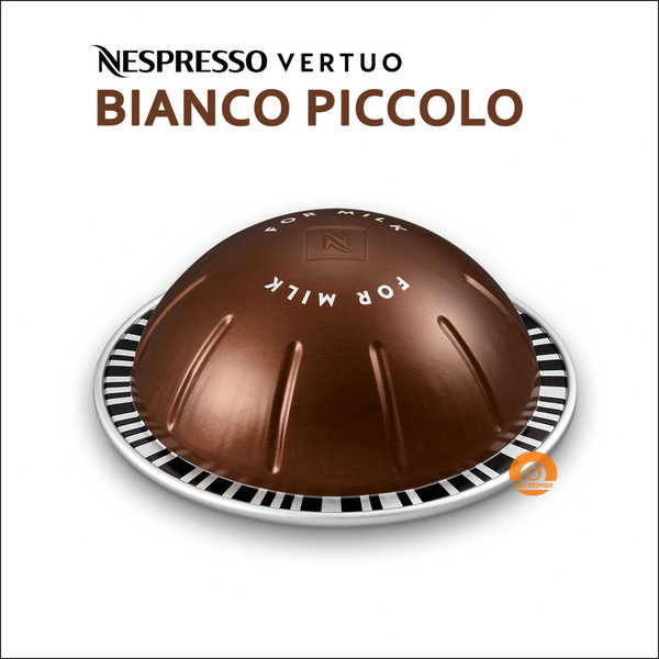 Бестселлер Bianco Piccolo от Nespresso Vertuo, 10 капсул по 40 мл ...
