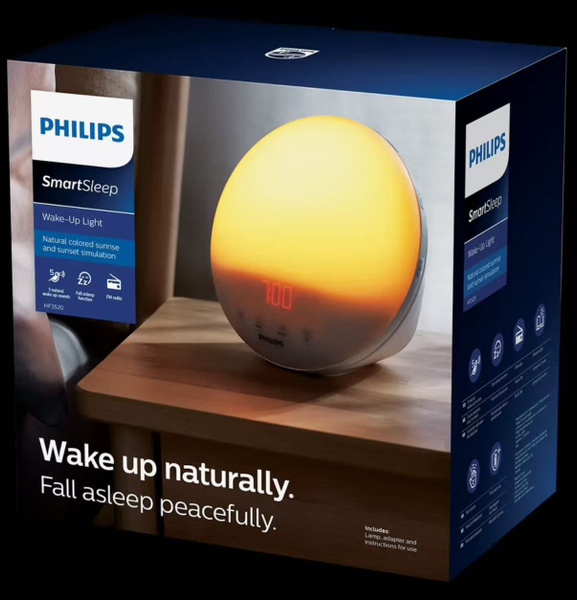 Philips SmartSleep smart wake-up light имитация восхода и захода купить ...
