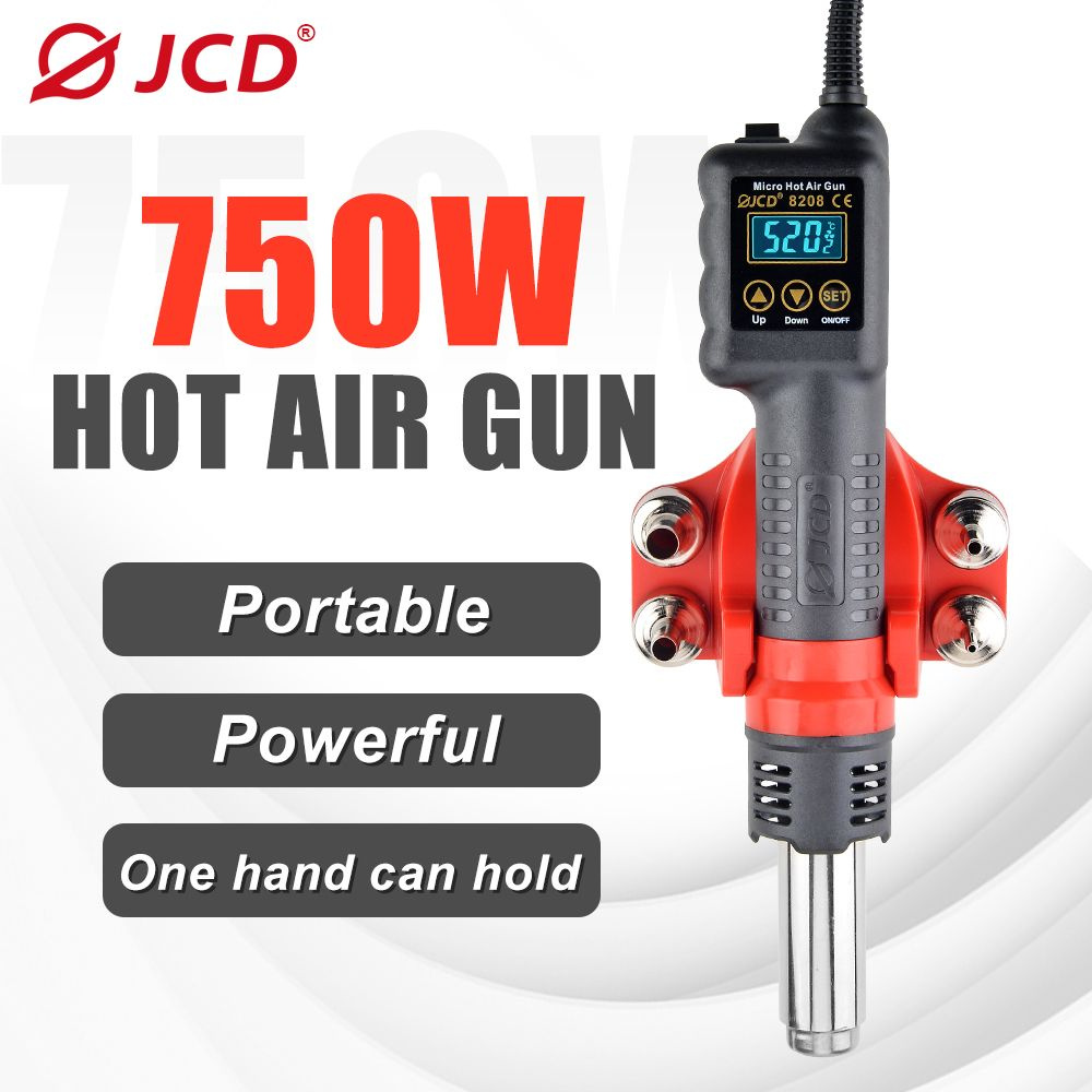 JCD Паяльная станция 750 Вт, Керамический нагреватель, 4 предметов купить на OZON по низкой цене ...