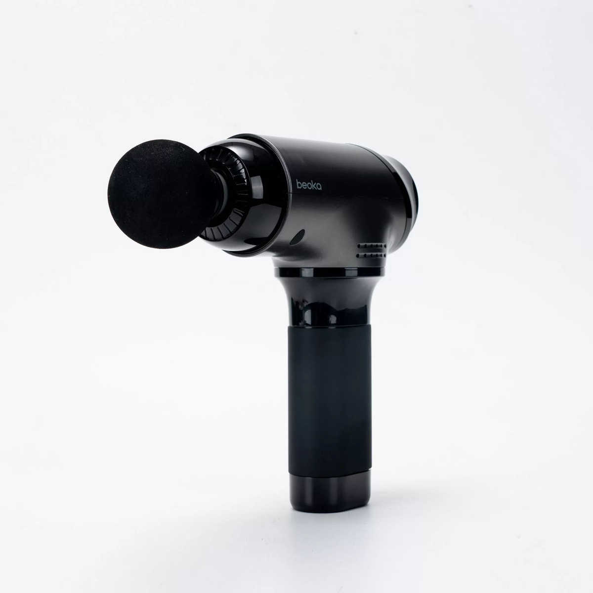 Перкуссионный массажер для тела, массажный пистолет Beoka TiPRO Max, 8 насадок, кейс в комплекте ...