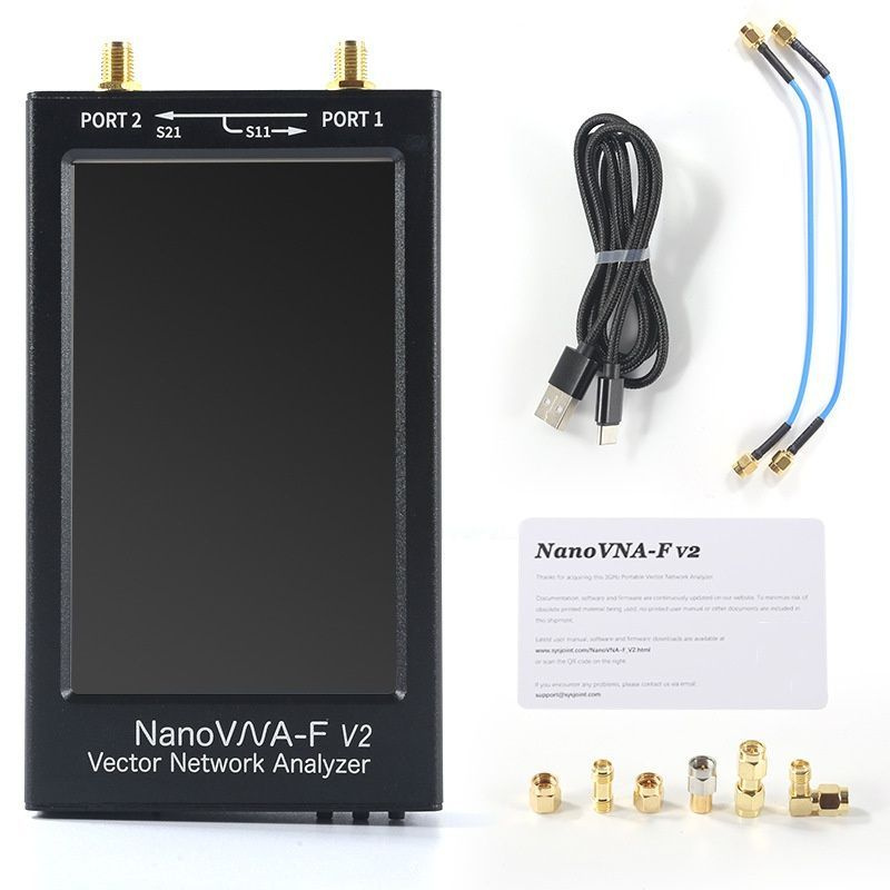 NanoVNA-F V2 Антенный 4,3-дюймовый векторный сетевой анализатор S-A-A-2 купить на OZON по низкой ...