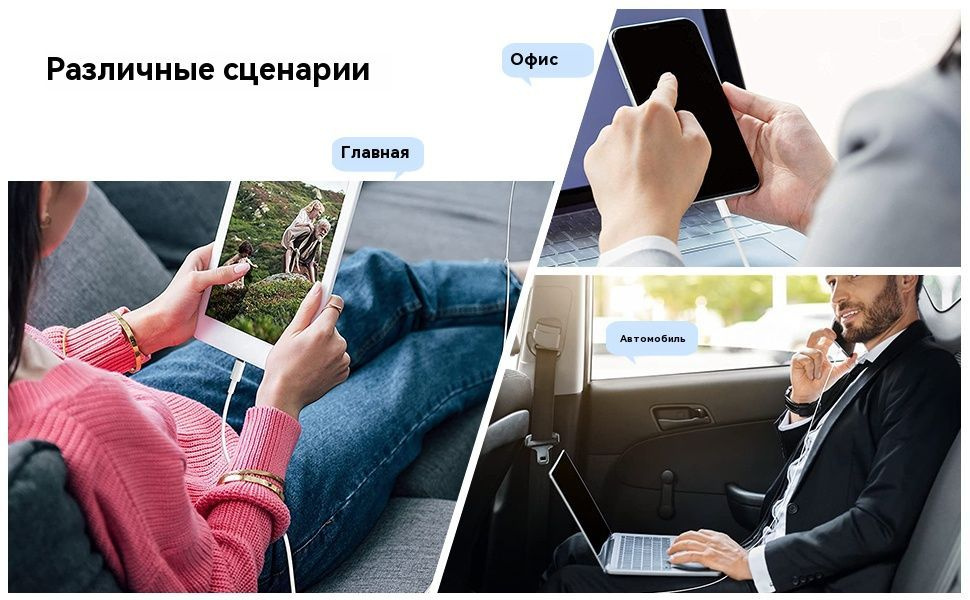 Сетевое зарядное устройство Для планшетов, Для устройств Apple Apple ...