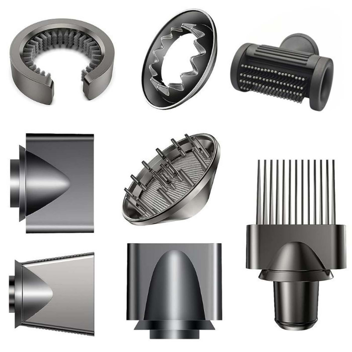 Запчасти к фенам для волос Dyson,насадка,узким сопло,концентратор для ...