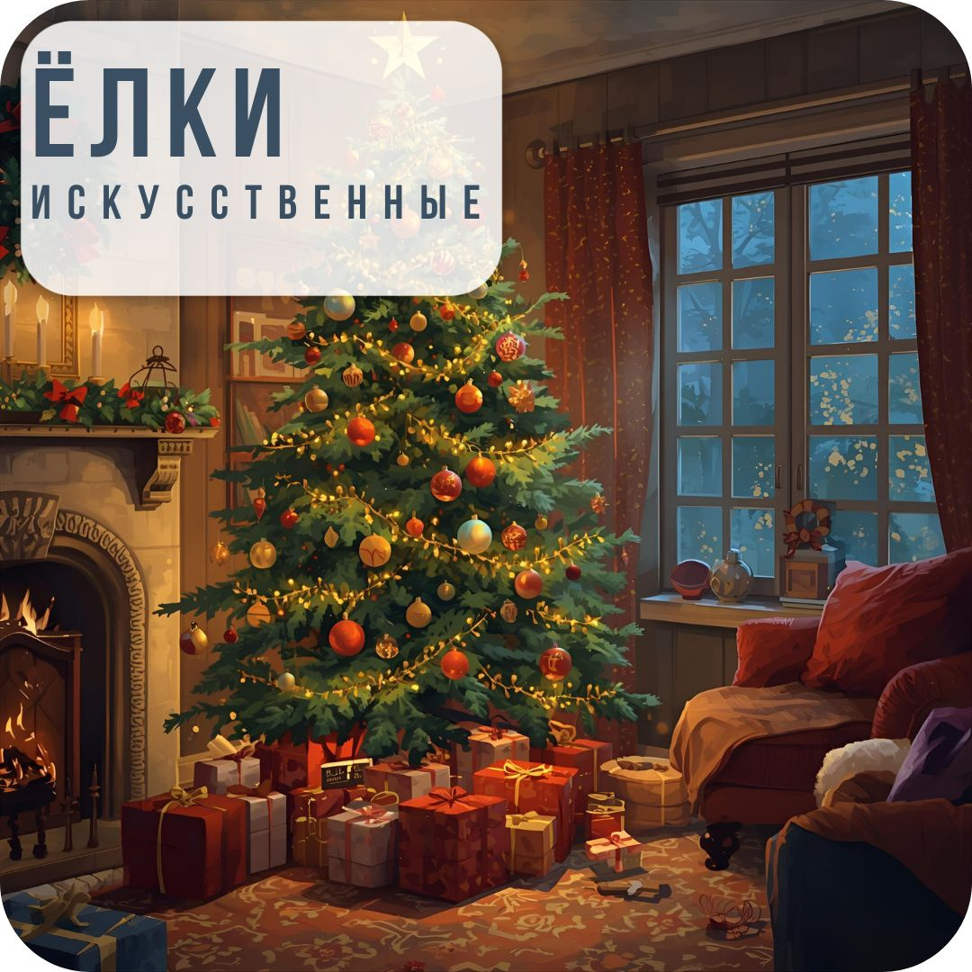 Елка новогодняя ИСКУССТВЕННАЯ Ель 210 см Товары на новый год и для ...