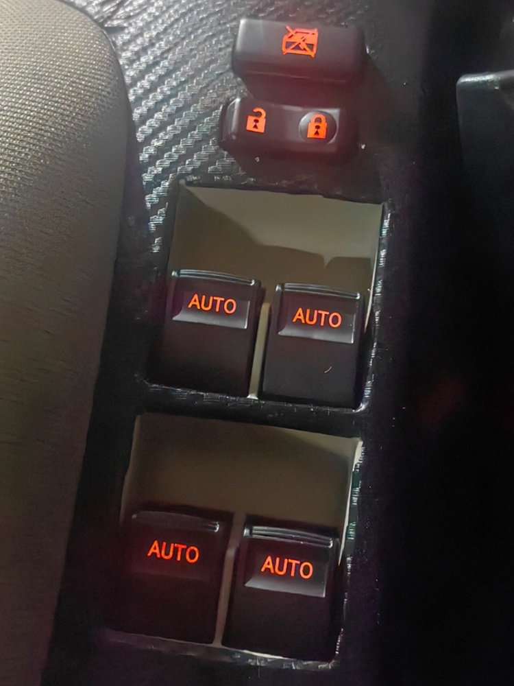 PANDA, Переключатель переднего электрического стеклоподъемника, Кнопка ...