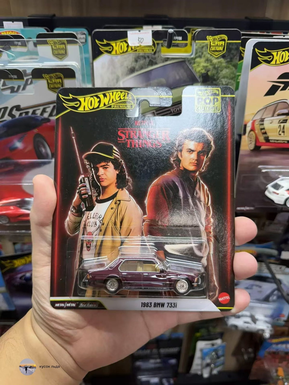 Машинка Mattel Hot Wheels Premium Car Pop Culture Entertainment 1/64 HXD63 1983 BMW 733i купить ...