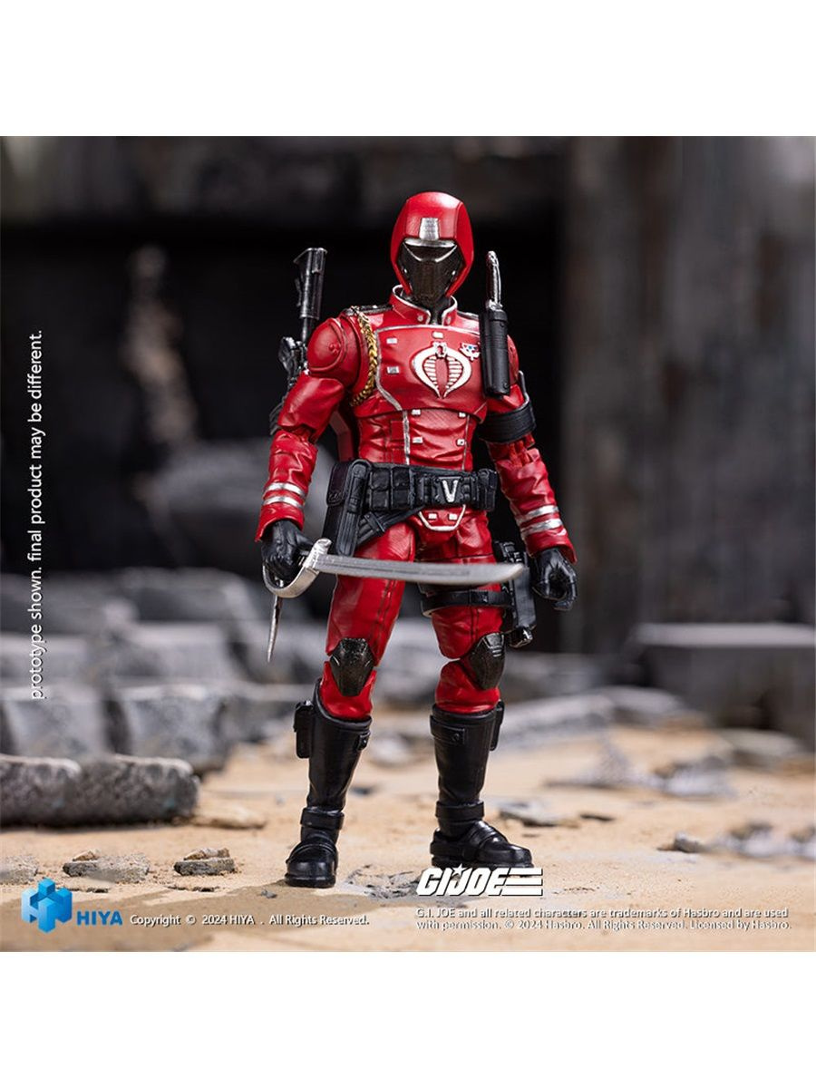 фигурки HIYA Exquisite Mini Series 1/18 Scale 4 Inch G.I.Joe Crimson ...