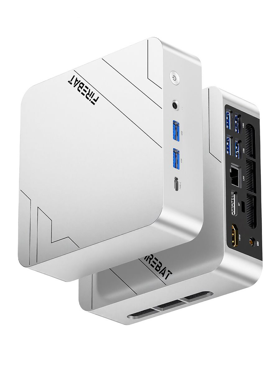 FIREBAT Мини-ПК F1 (AMD Ryzen 5 7640HS, RAM 24 ГБ, SSD 512 ГБ, AMD ...