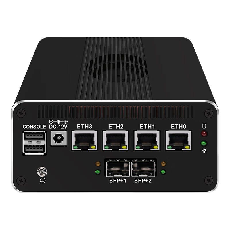 CWWK Мини-ПК 2026 Мини промышленный компьютер,4* Intel i226-V2 2.5G+2 ...