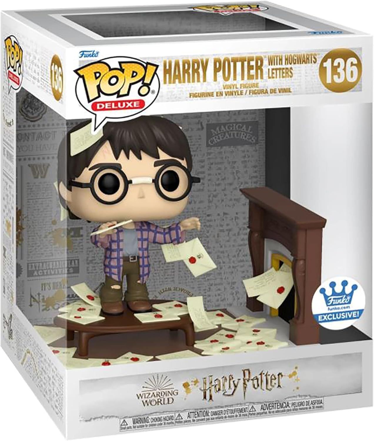 Фигурка Funko Pop! Harry Potter with Hogwarts Letters Deluxe (Funko ...
