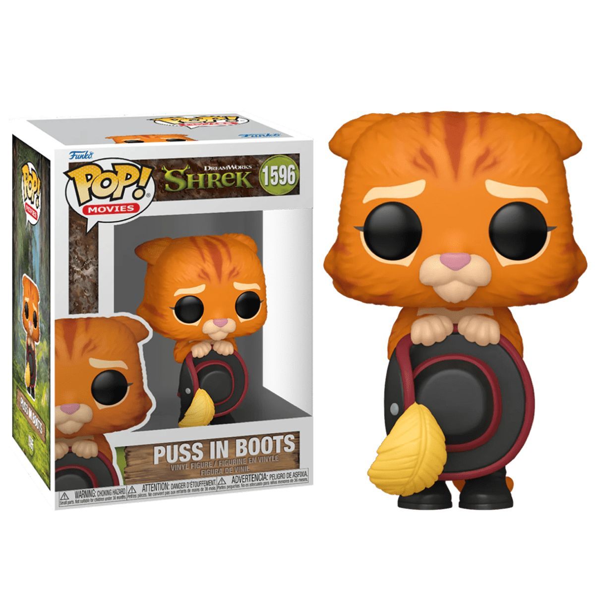 Фигурка Funko Pop! Shrek: Puss in Boots (Фанко Поп Кот в сапогах из ...