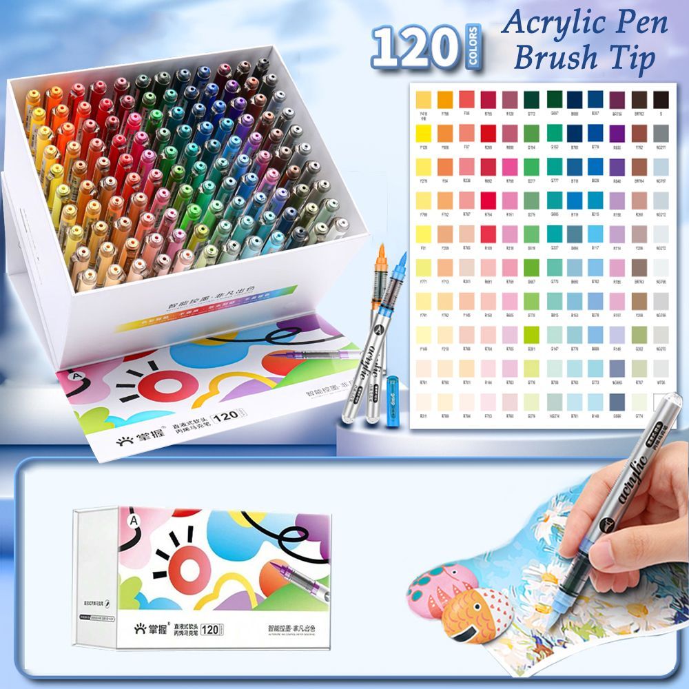 Grasp markers Набор маркеров Акриловый, толщина: 5 мм, 120 шт.для ...