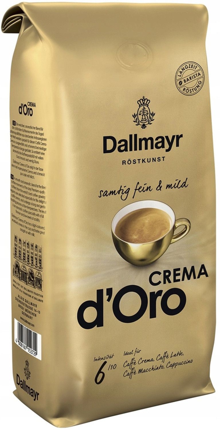 Dallmayr Crema D'Oro 1кг кофе в зернах купить на OZON по низкой цене ...