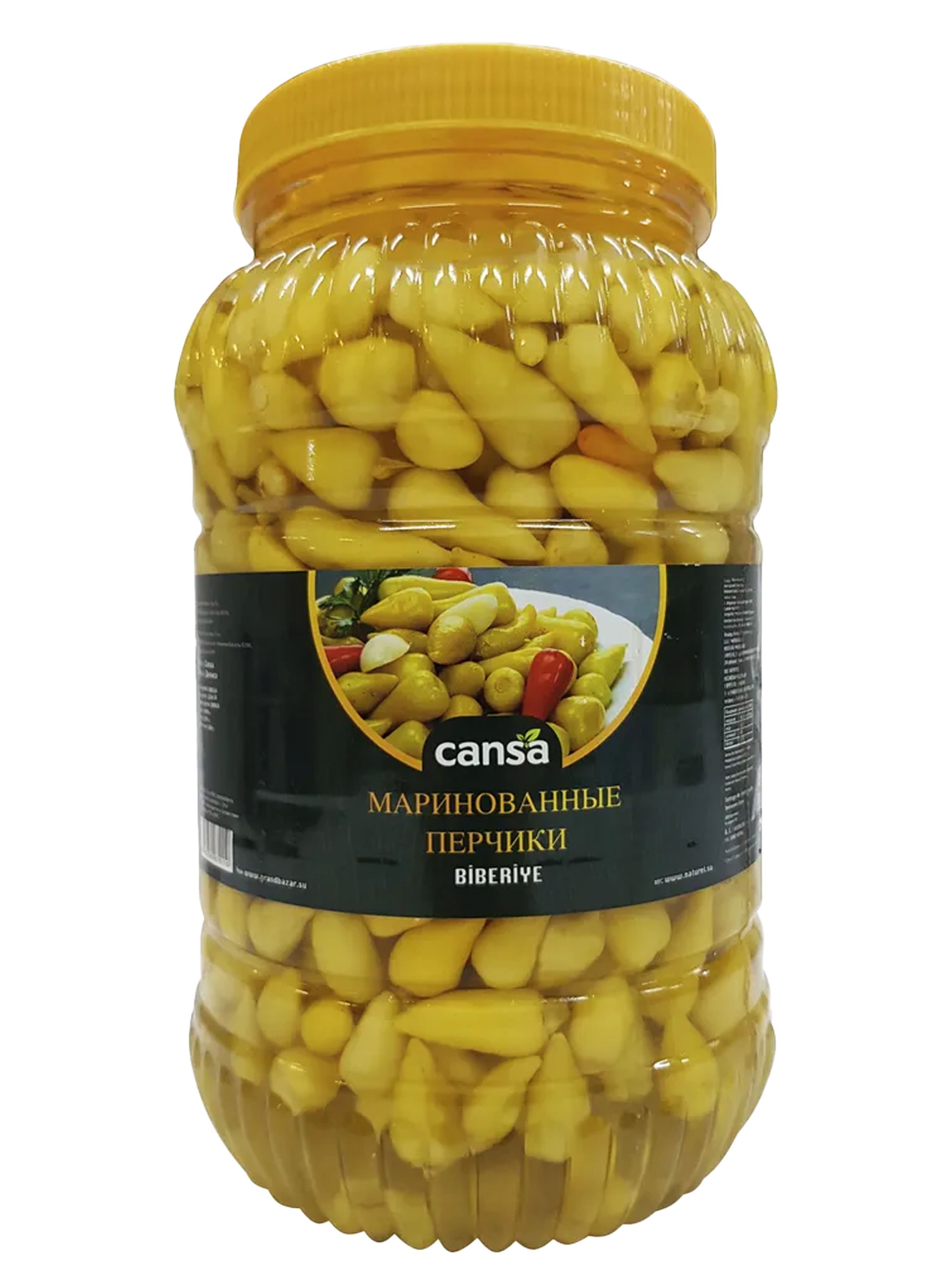Турецкие мини-перчики острые маринованные (Чин Бибер), "Cansa", Cin ...