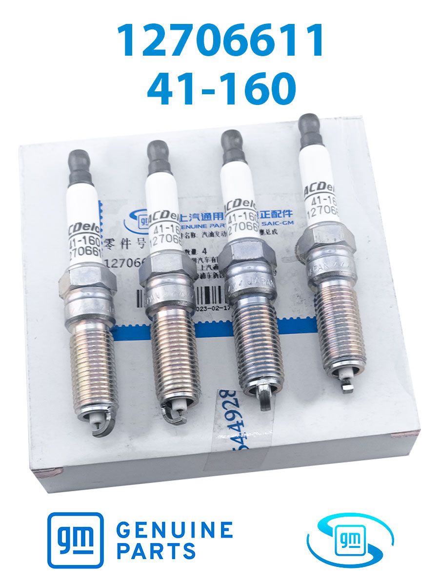Свечи зажигания GM 12706611, 41-160, Chevrolet Equinox 3 1.5T ...