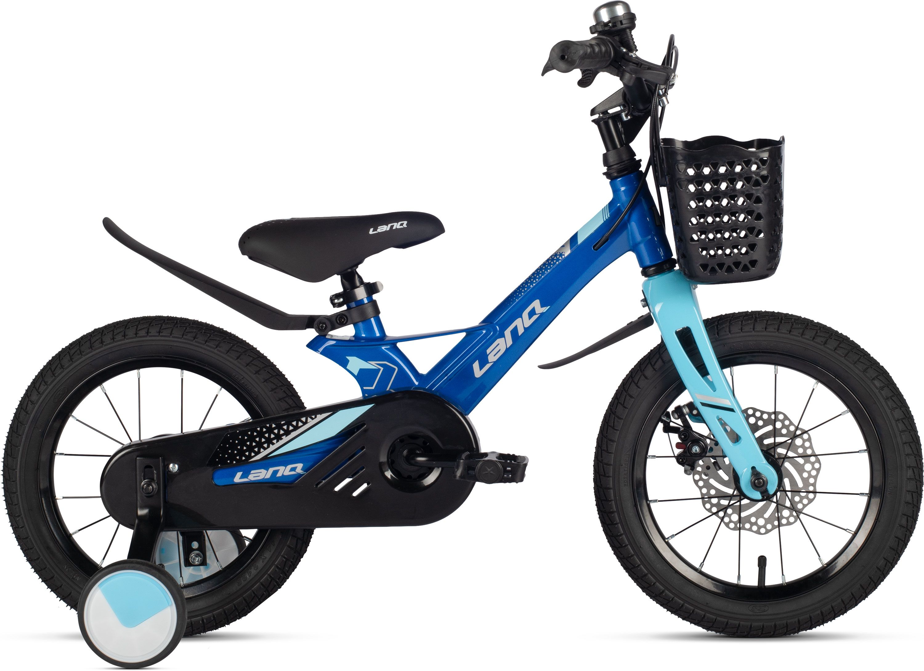 Велосипед городской LANQ HUNTER WLN1450 14" (2024) Blue/синий, для ...