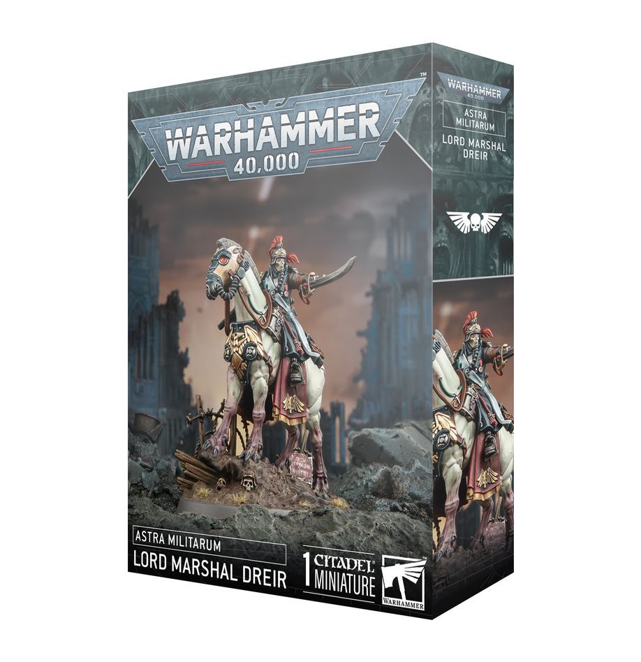 Набор миниатюр Warhammer 40000 Astra Militarum Krieg Lord-Marshal Dreir ...