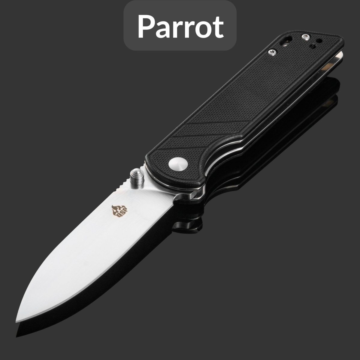 Складной нож QSP Parrot V2 Satin QS102-A , сталь D2, рукоять Black G10 ...