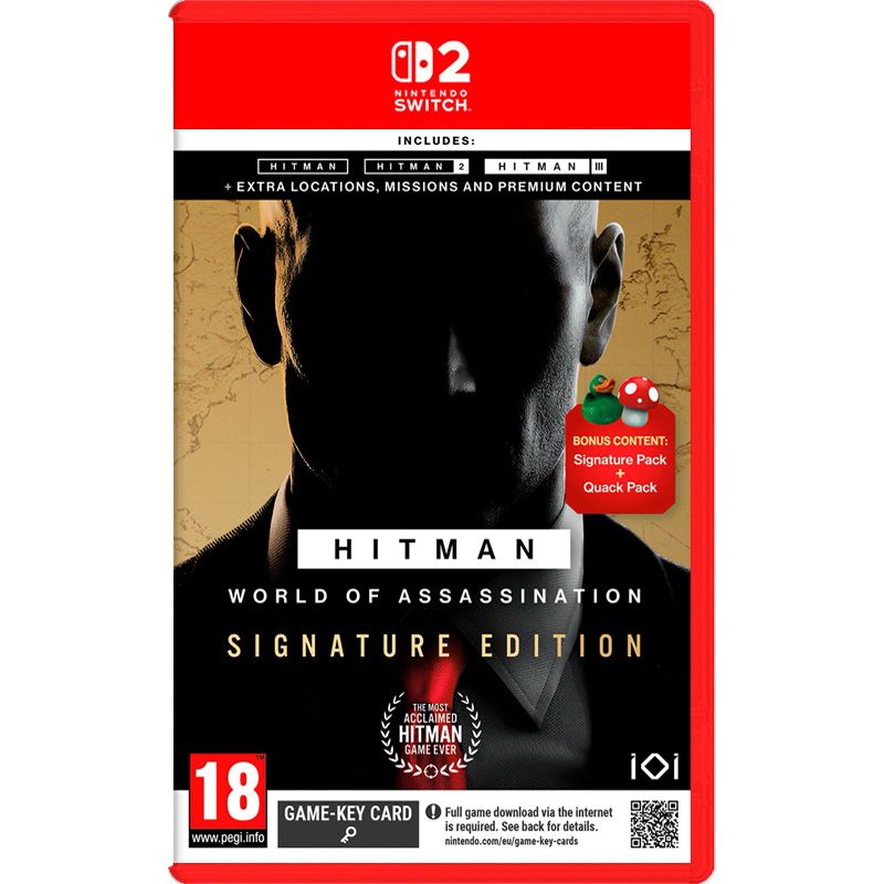 Игра HITMAN: World of Assassination. Signature Edition (Nintendo Switch ...