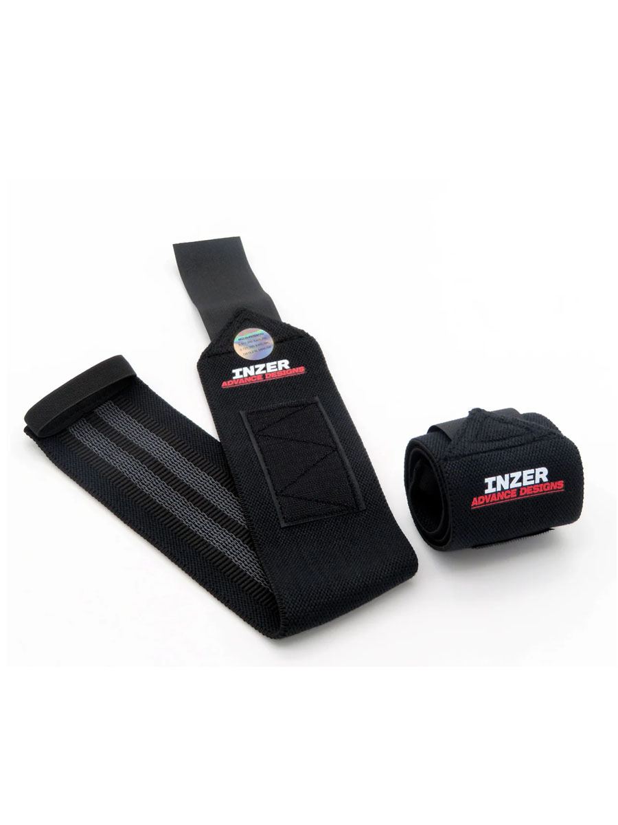 Бинт кистевой INZER Gripper Wrist Wraps Colors BLACK M-20" Soft, 50 см ...